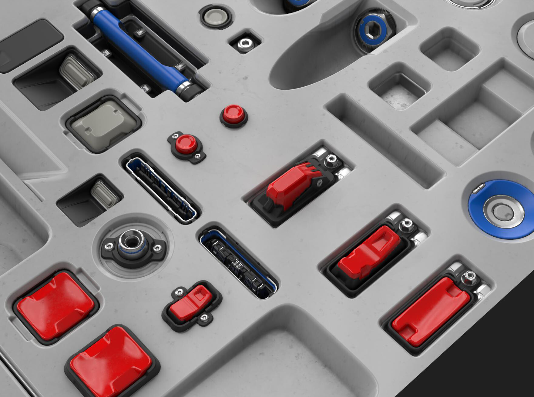 ArtStation - Sci-fi Mesh Decals by Josh Van Zuylen | Game Assets