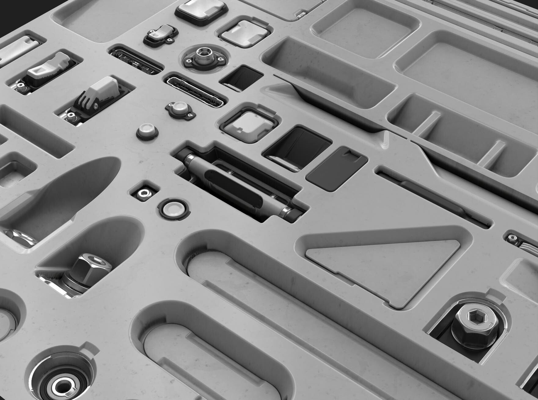 ArtStation - Sci-fi Mesh Decals by Josh Van Zuylen | Game Assets