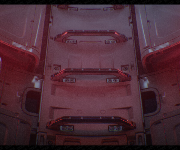 ArtStation - Sci-fi Mesh Decals by Josh Van Zuylen | Game Assets