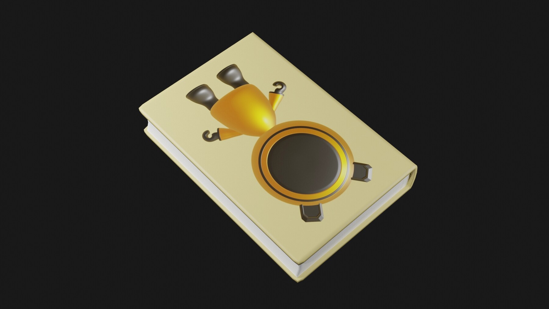 ArtStation - Book 3D Model | Game Assets