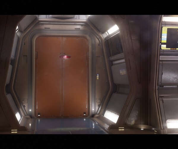 ArtStation - Sci-fi Mesh Decals by Josh Van Zuylen | Game Assets