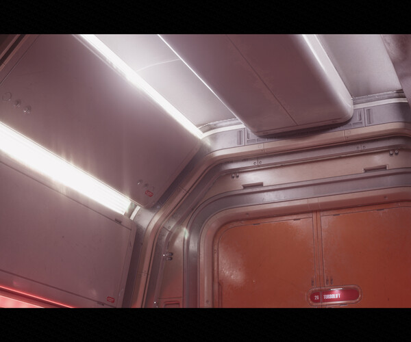 ArtStation - Sci-fi Mesh Decals by Josh Van Zuylen | Game Assets