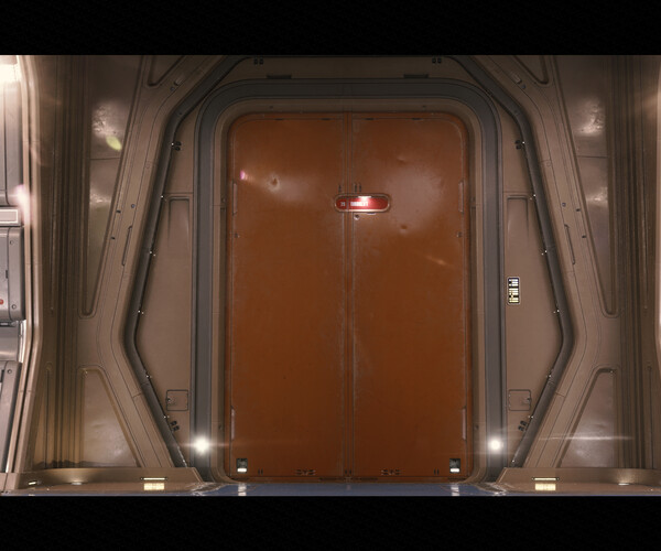 ArtStation - Sci-fi Mesh Decals by Josh Van Zuylen | Game Assets