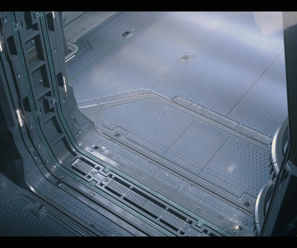 ArtStation - Sci-fi Mesh Decals by Josh Van Zuylen | Game Assets