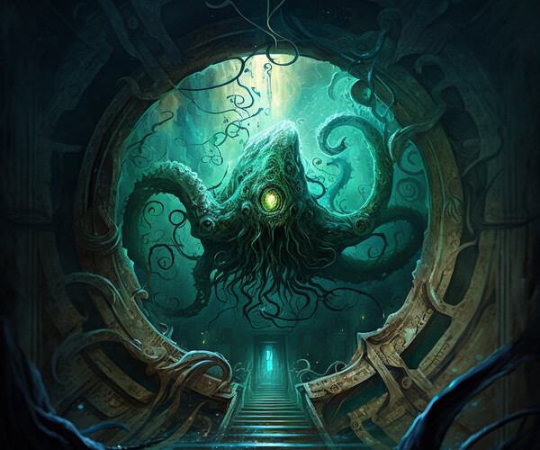 ArtStation - Eldritch Horror Pack (6 Images) | Artworks