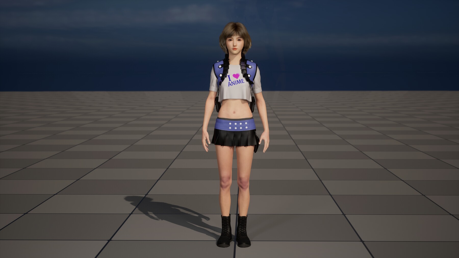 ArtStation - Short haired beauty- Chinese Women--Metahuman/Unreal ...