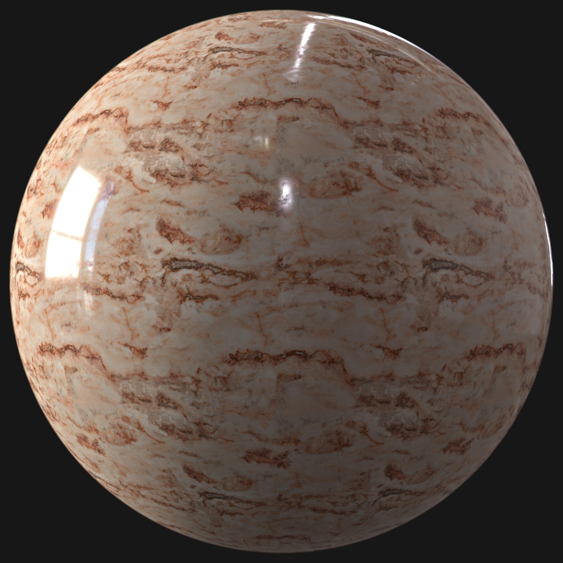 ArtStation - Travertine Rose - Countertop | Resources