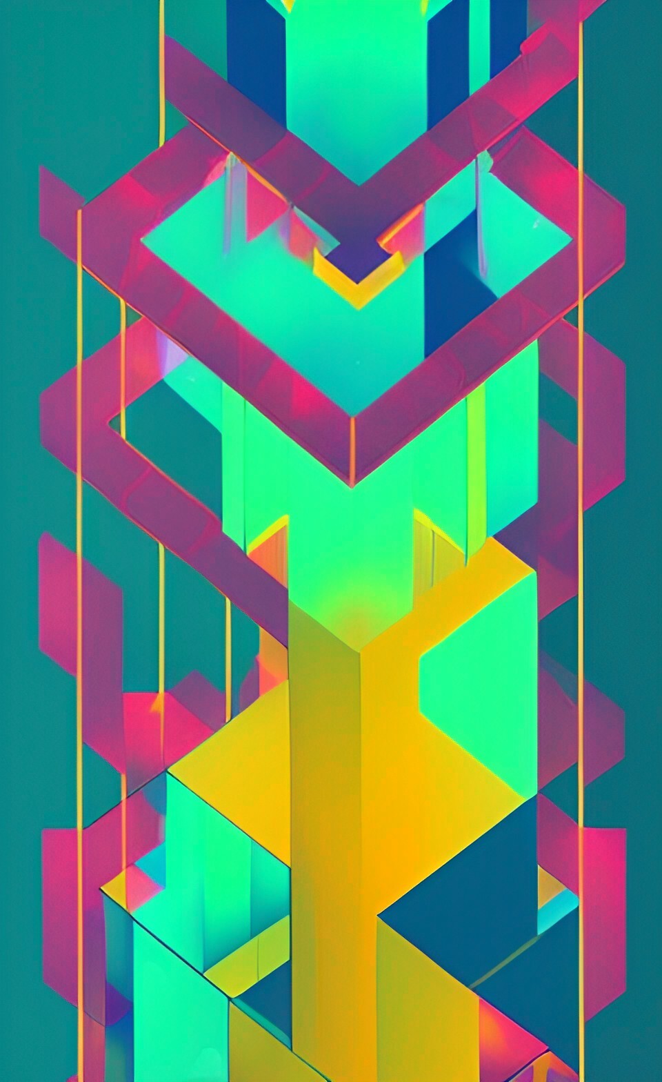 ArtStation - illuminating circuit pattern, art, tetris 10790 jpg wombo ...