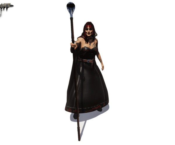 ArtStation - Muirgen alias Morgana Unreal 5 Character | Game Assets