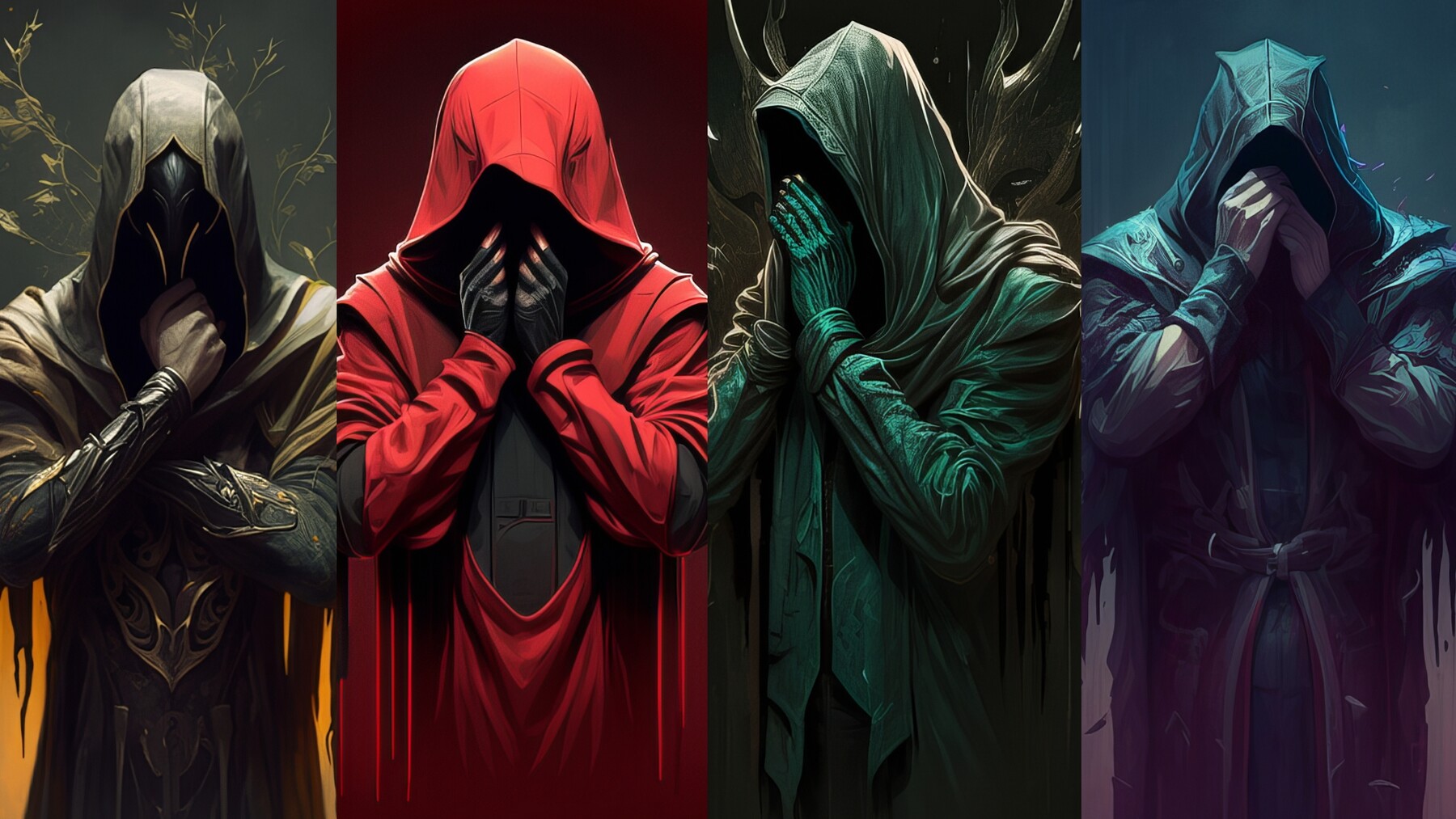 ArtStation - The Unseen: 100 Figures Hiding In 4K Resolution | Artworks