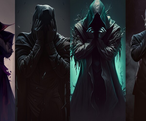 ArtStation - The Unseen: 100 Figures Hiding In 4K Resolution | Artworks