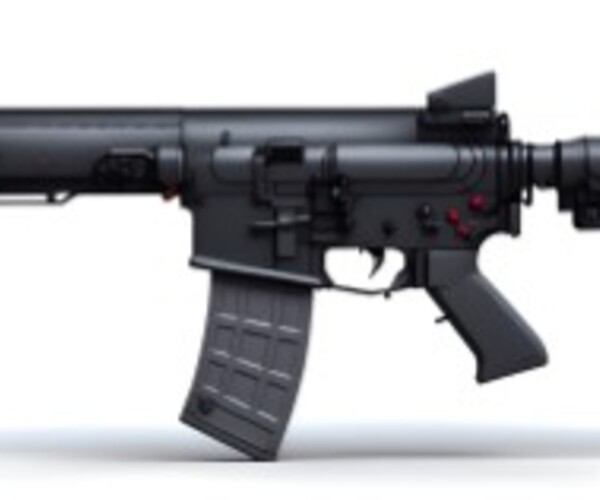 ArtStation - 98 Stylized M4 Reference V1 | Artworks