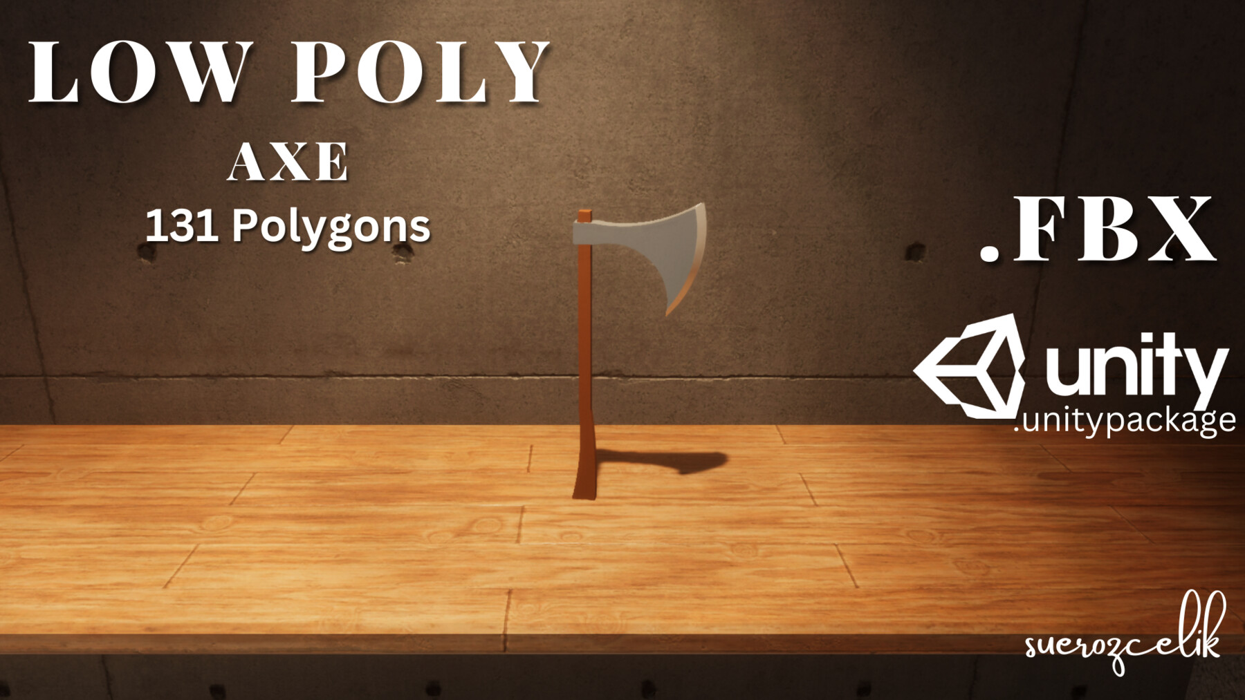 ArtStation - Low Poly Axe | Game Assets