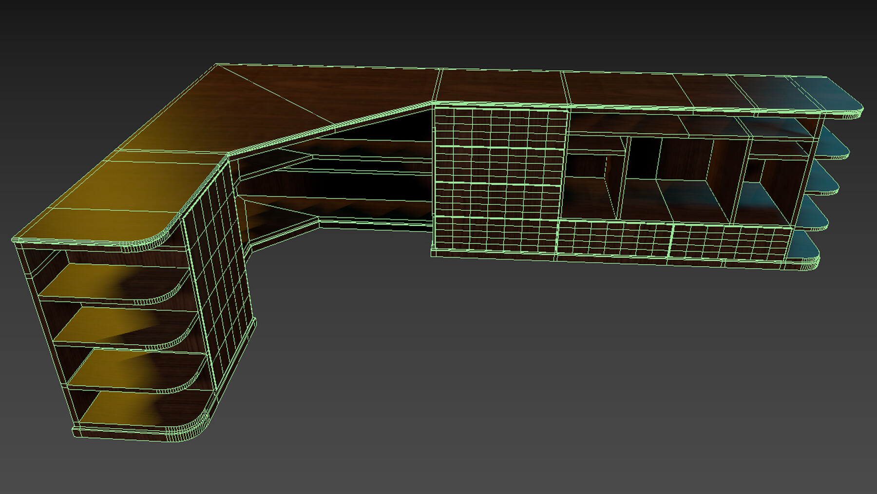 ArtStation - Computer Desk Pórtico Moveis M01 | Resources