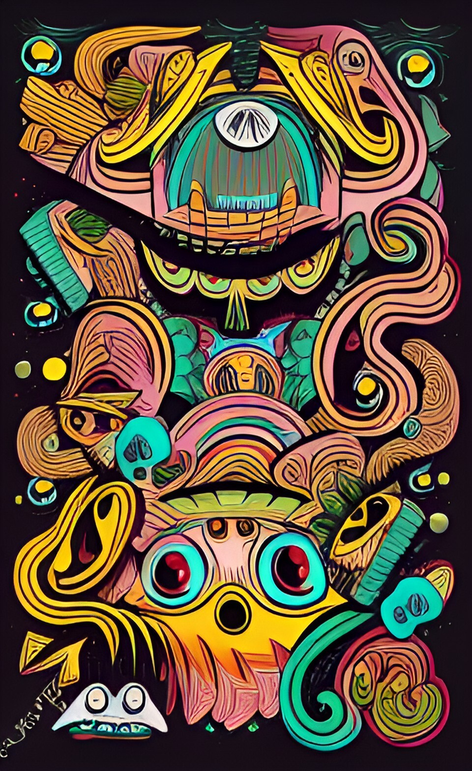 ArtStation - many monsters 10690 jpg wombo art pack | Artworks