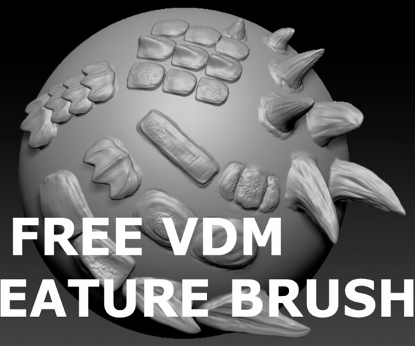 ArtStation - Dragon Maker free VDM pack | Brushes