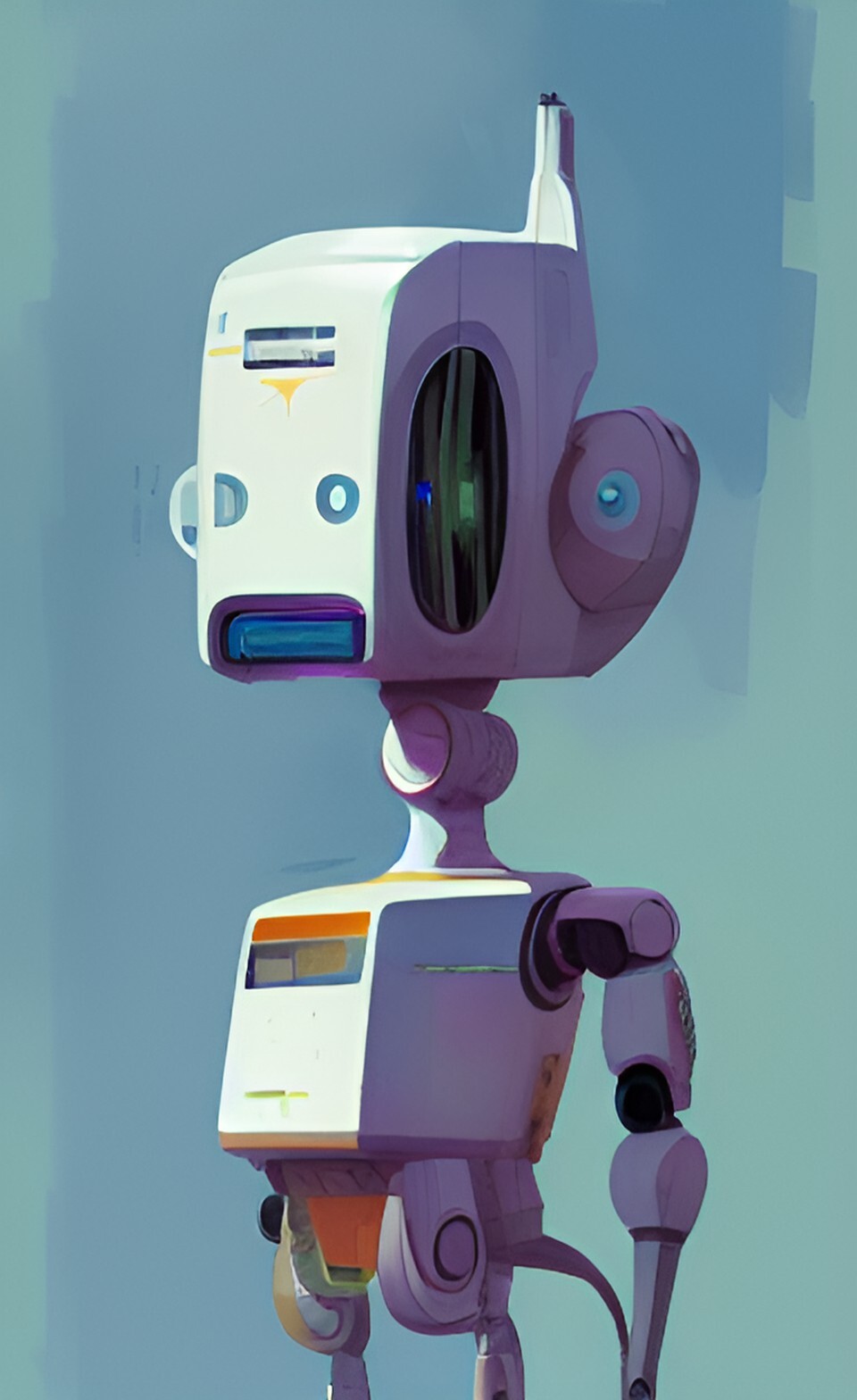 ArtStation - watercolor sketch of a robot 11460 jpg wombo art pack ...