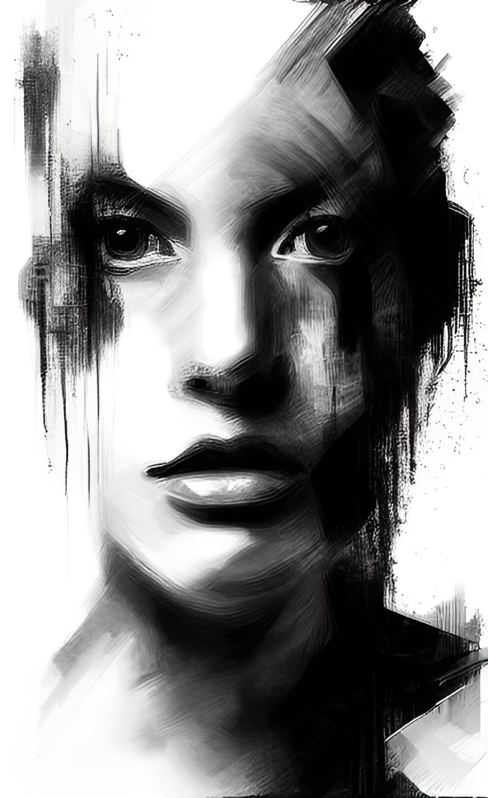 ArtStation - faceless android 4050 jpg wombo art pack | Artworks