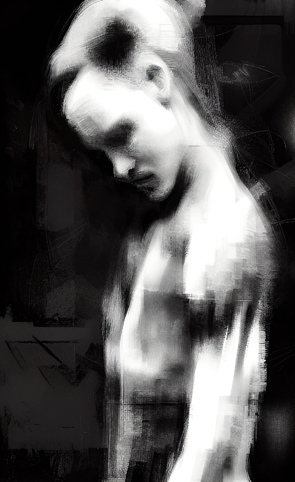 ArtStation - faceless android 4050 jpg wombo art pack | Artworks