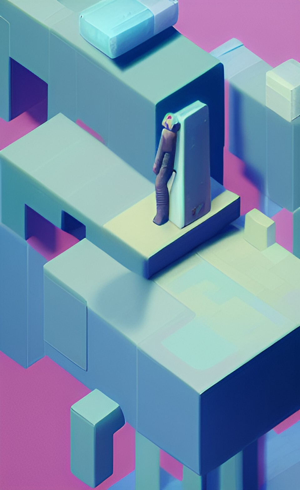 ArtStation - faceless android 4050 jpg wombo art pack | Artworks