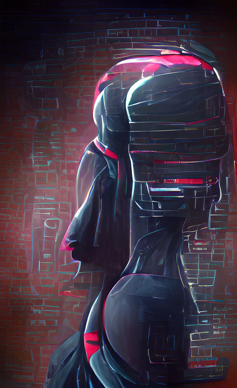 ArtStation - faceless android 4050 jpg wombo art pack | Artworks