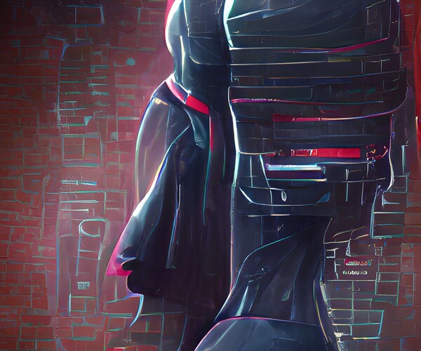 ArtStation - faceless android 4050 jpg wombo art pack | Artworks