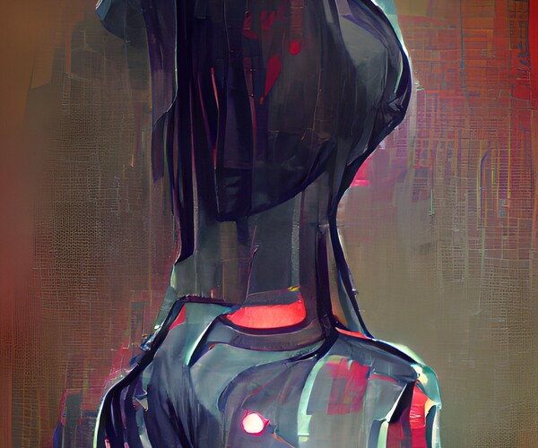 ArtStation - faceless android 4050 jpg wombo art pack | Artworks