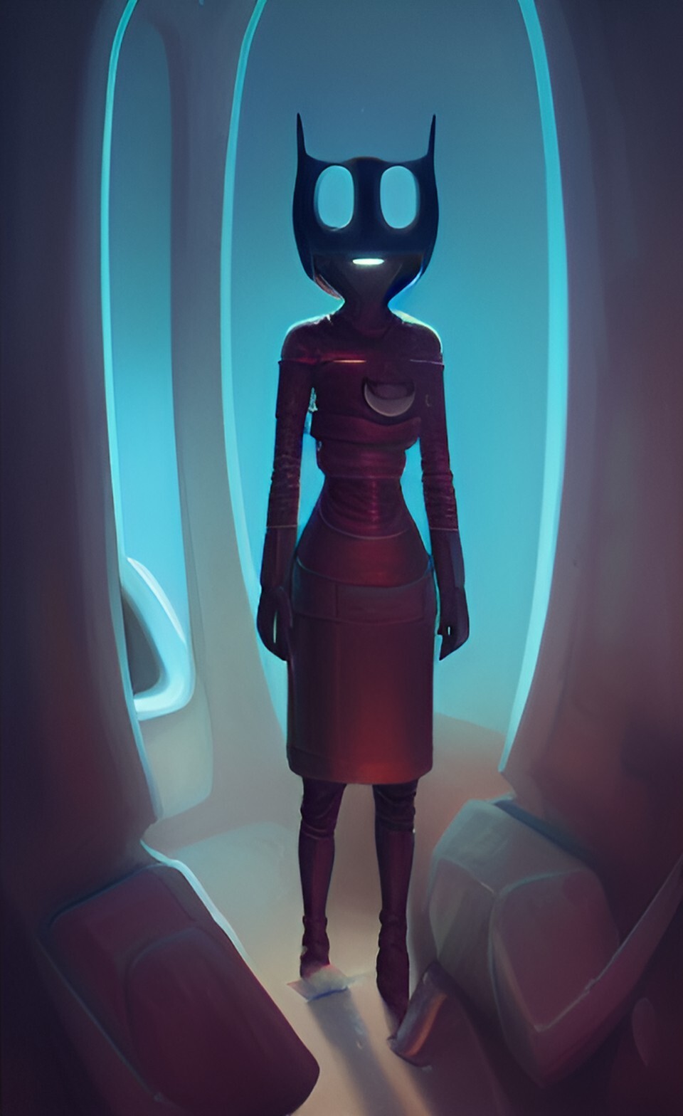 ArtStation - faceless android 4050 jpg wombo art pack | Artworks