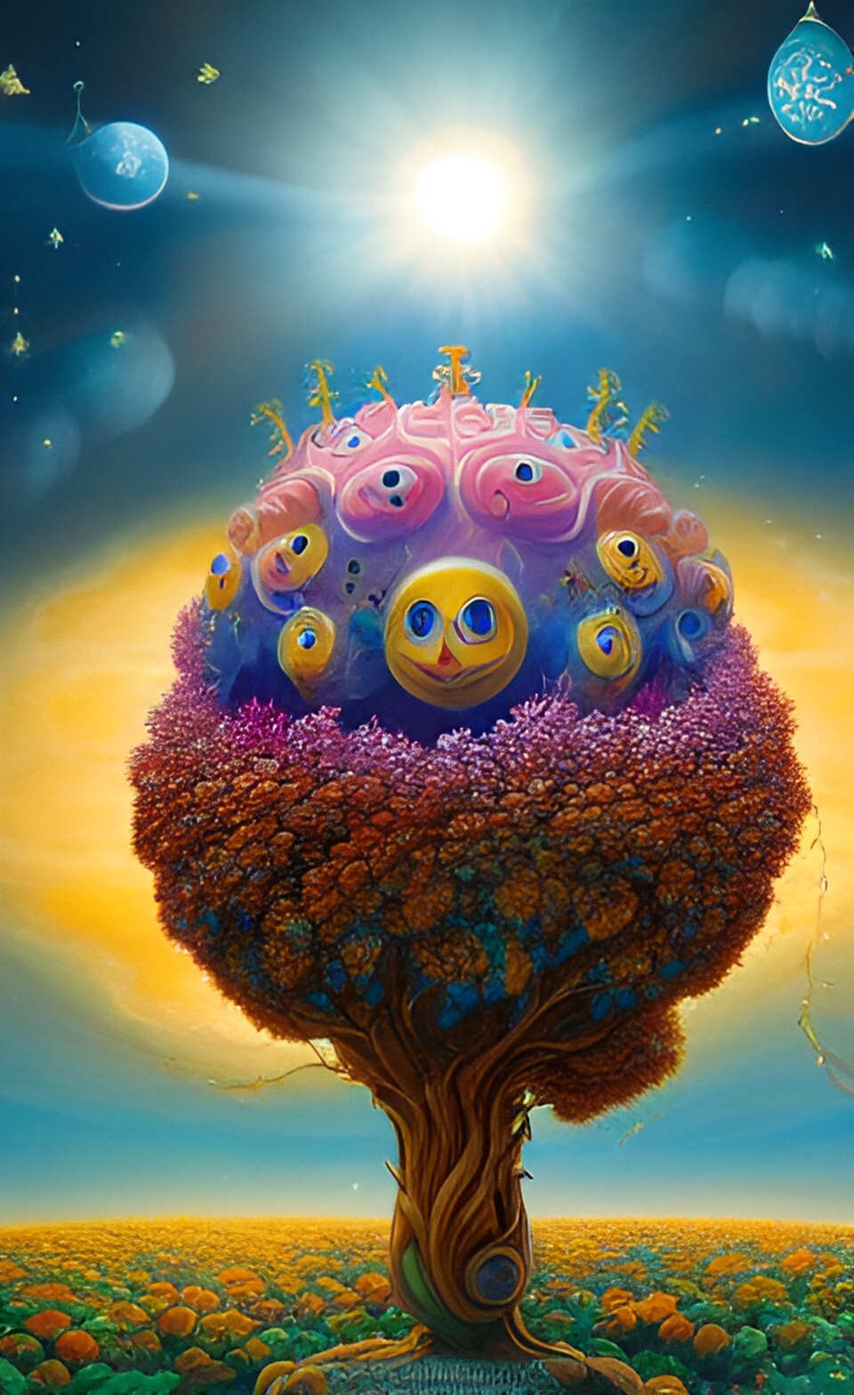 ArtStation - cute sunshine flowers 11860 jpg wombo art pack | Artworks