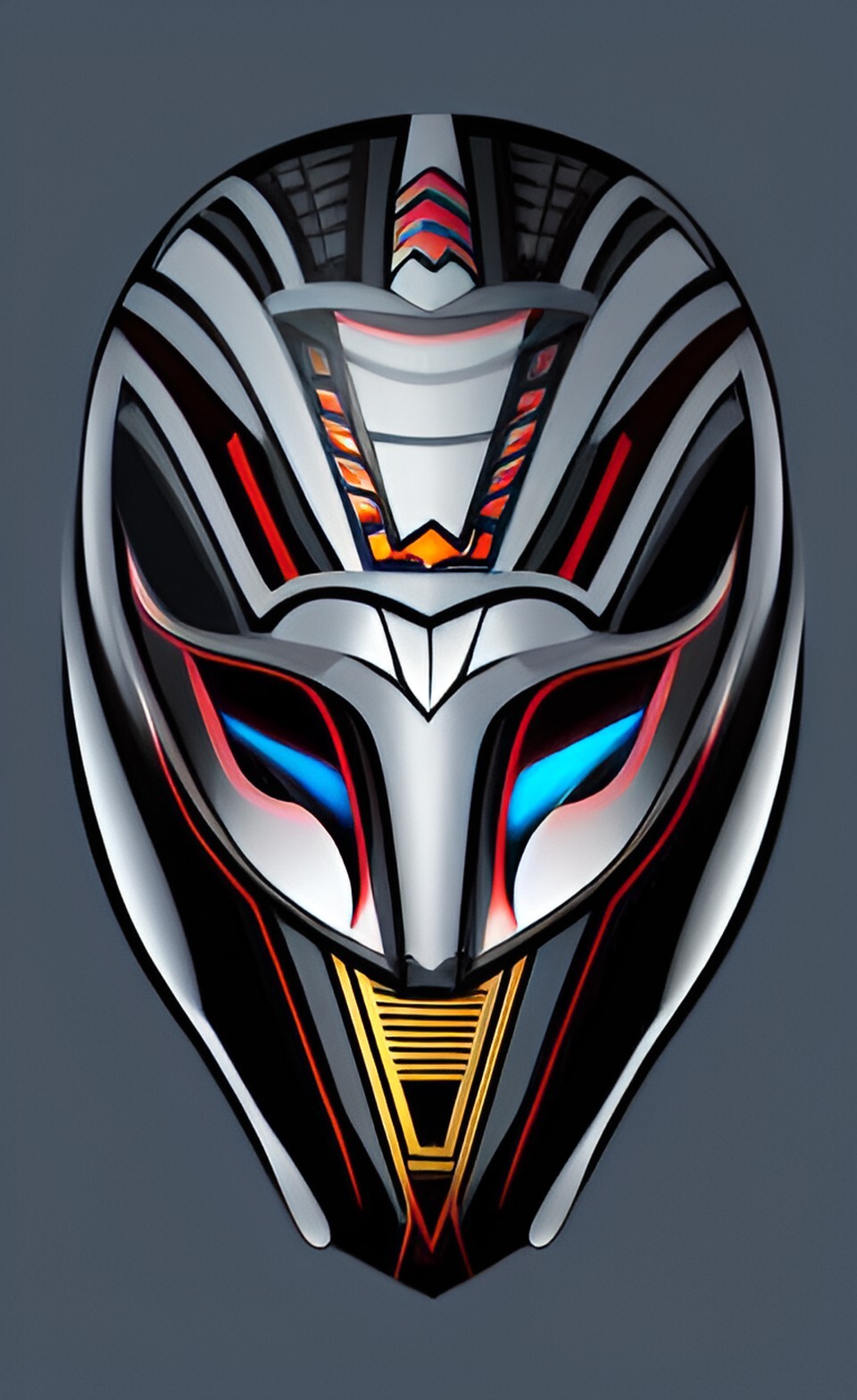 ArtStation - robot mask 8640 jpg wombo art pack | Artworks