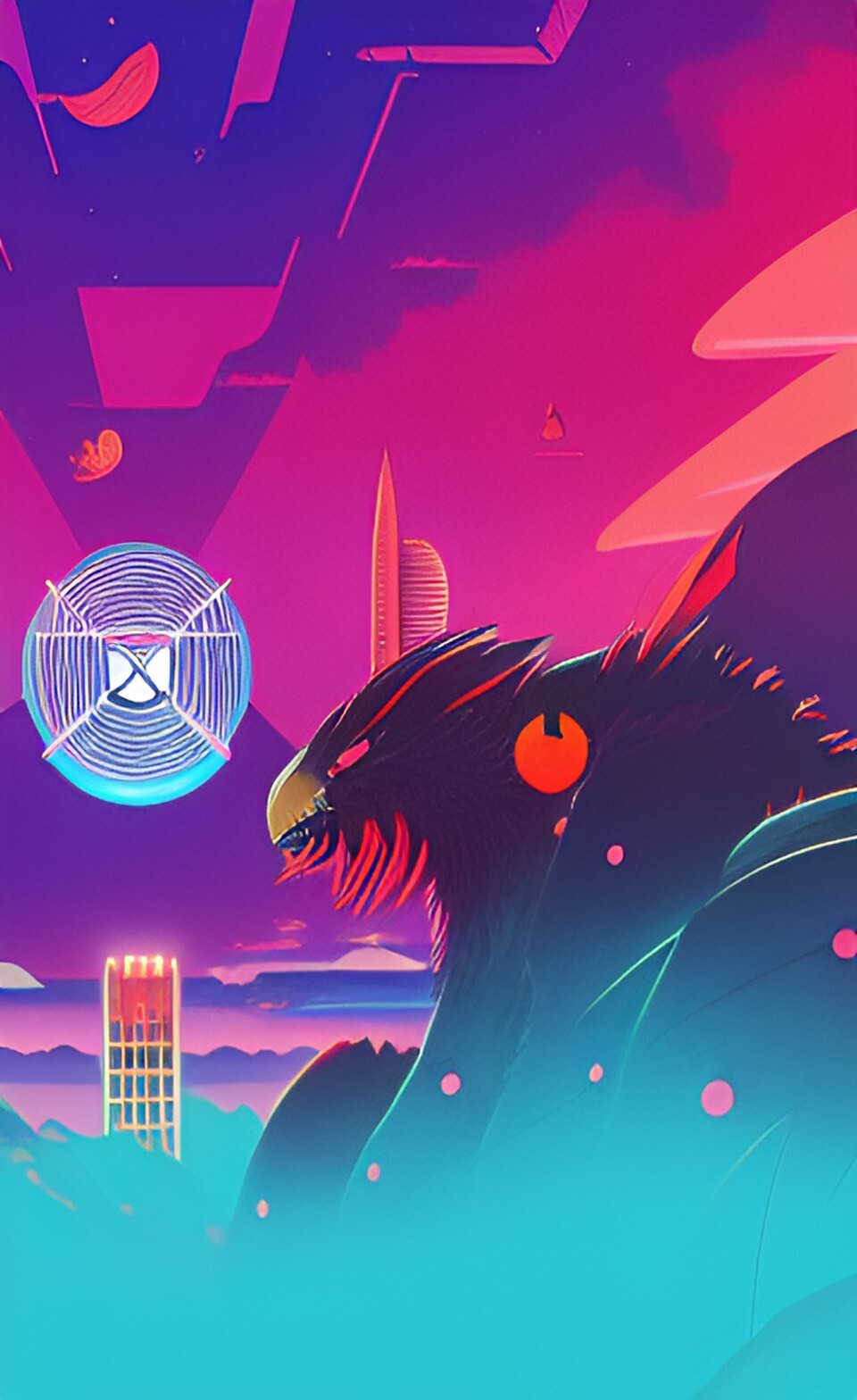 ArtStation - quetzal monster in the space 13680 jpg wombo art pack ...