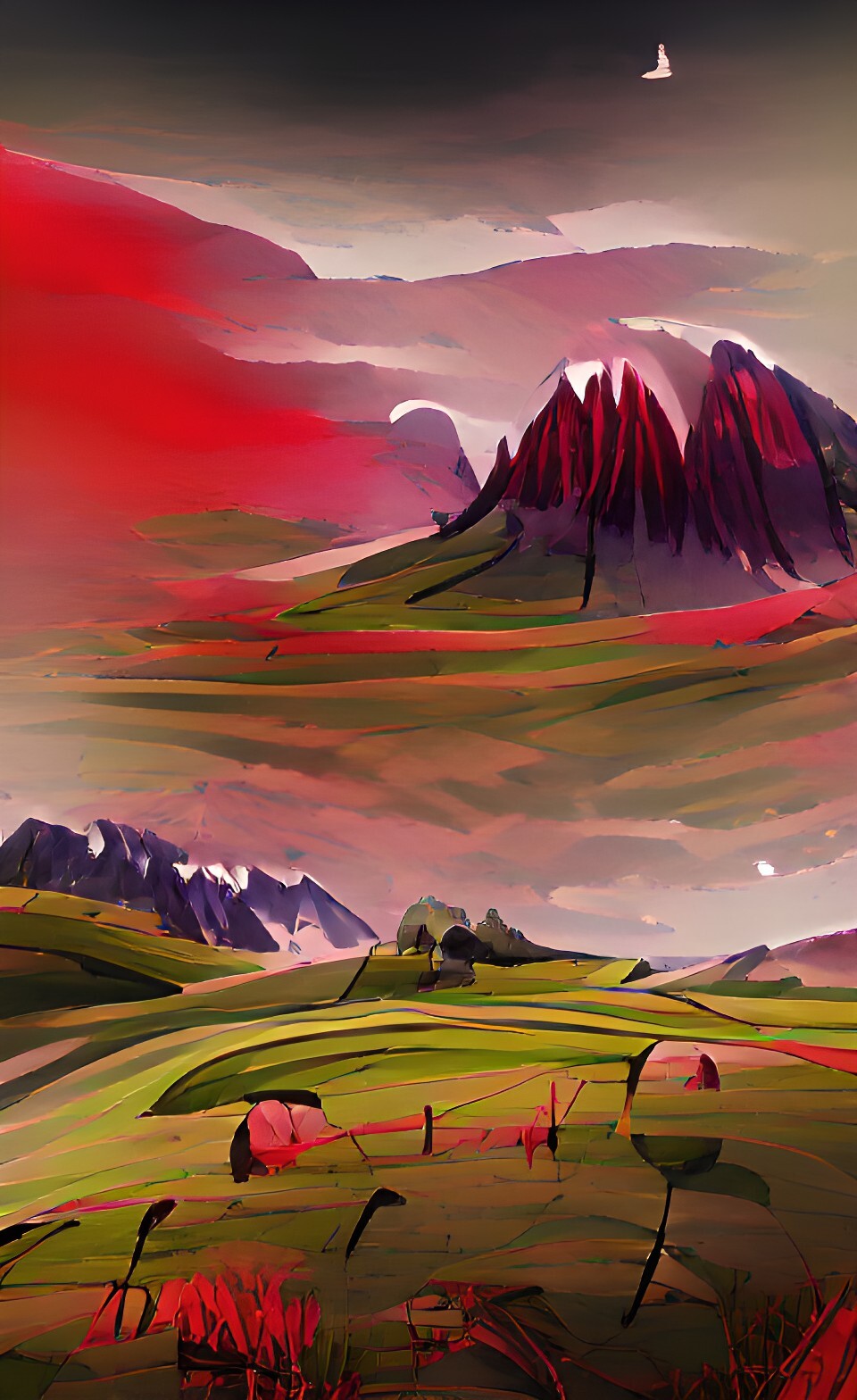 ArtStation - grassland illustration 20450 jpg wombo art pack | Artworks
