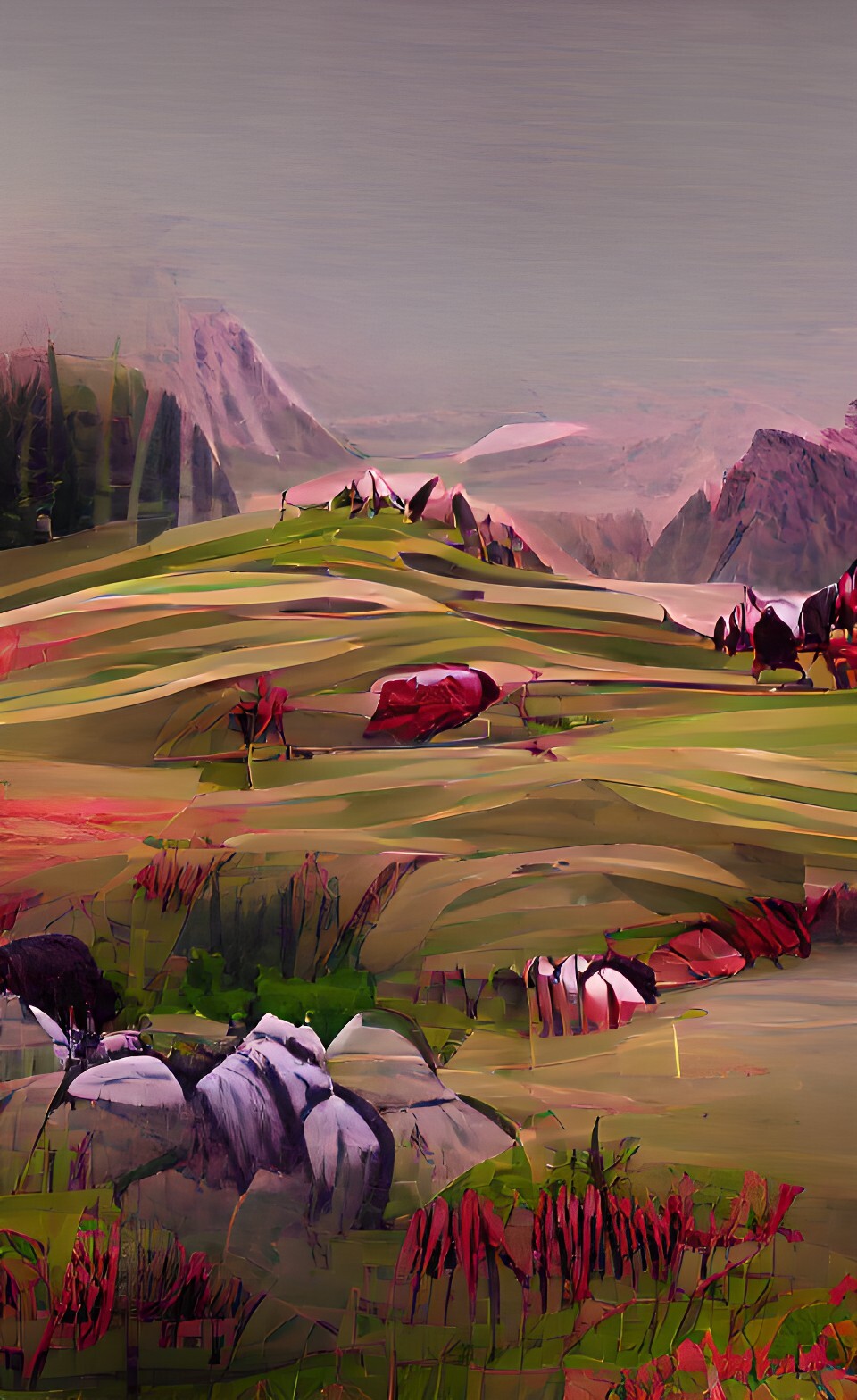 ArtStation - grassland illustration 20450 jpg wombo art pack | Artworks