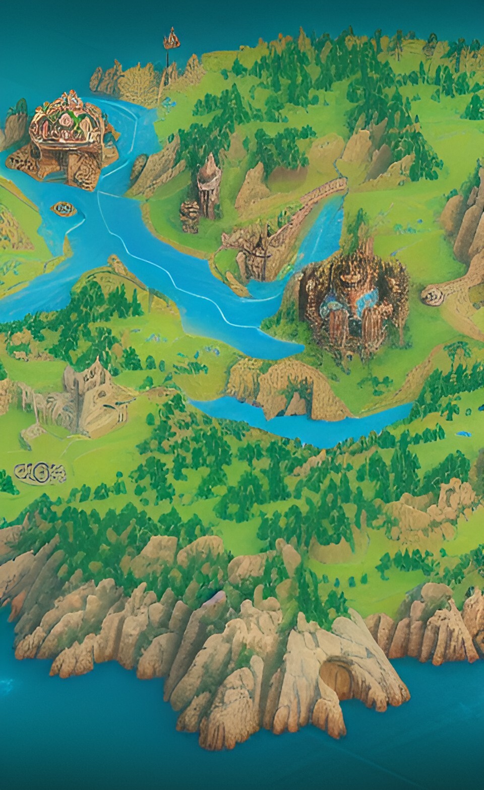 ArtStation - kingdom map 22150 jpg wombo art pack | Artworks