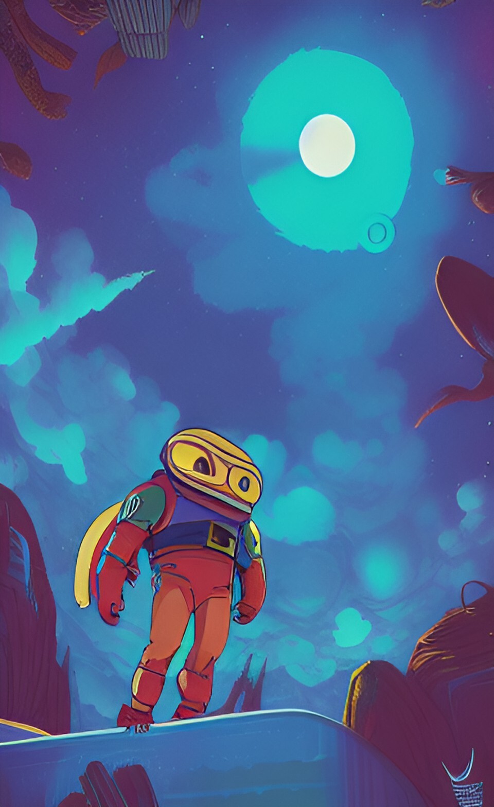 ArtStation - quetzal monster in the space 13680 jpg wombo art pack ...