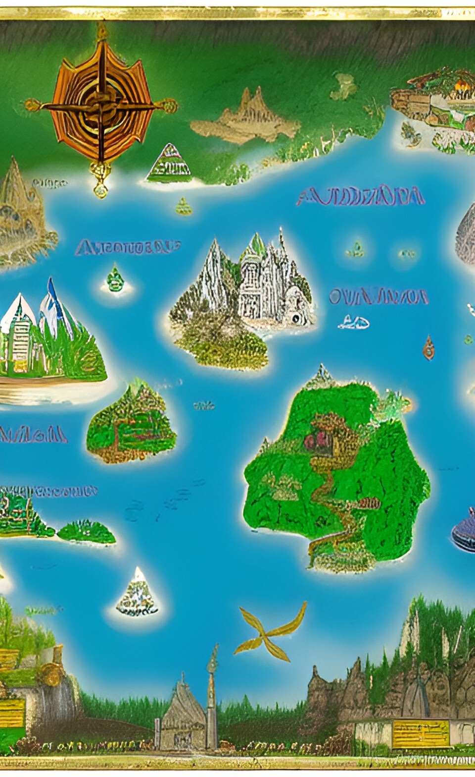 ArtStation - kingdom map 22150 jpg wombo art pack | Artworks