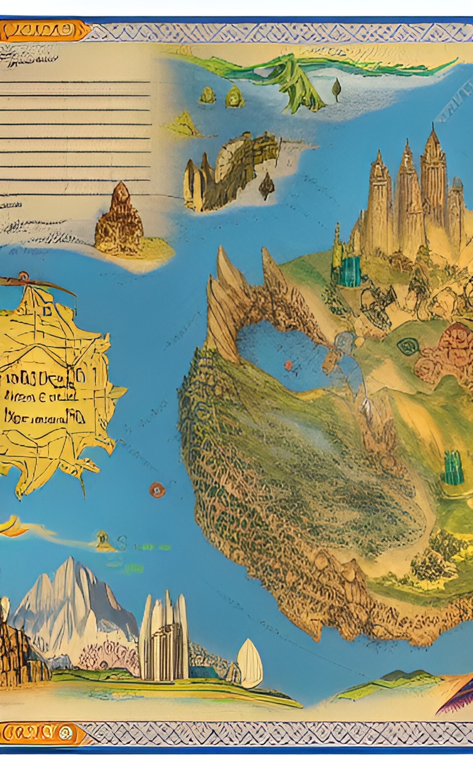 ArtStation - kingdom map 22150 jpg wombo art pack | Artworks