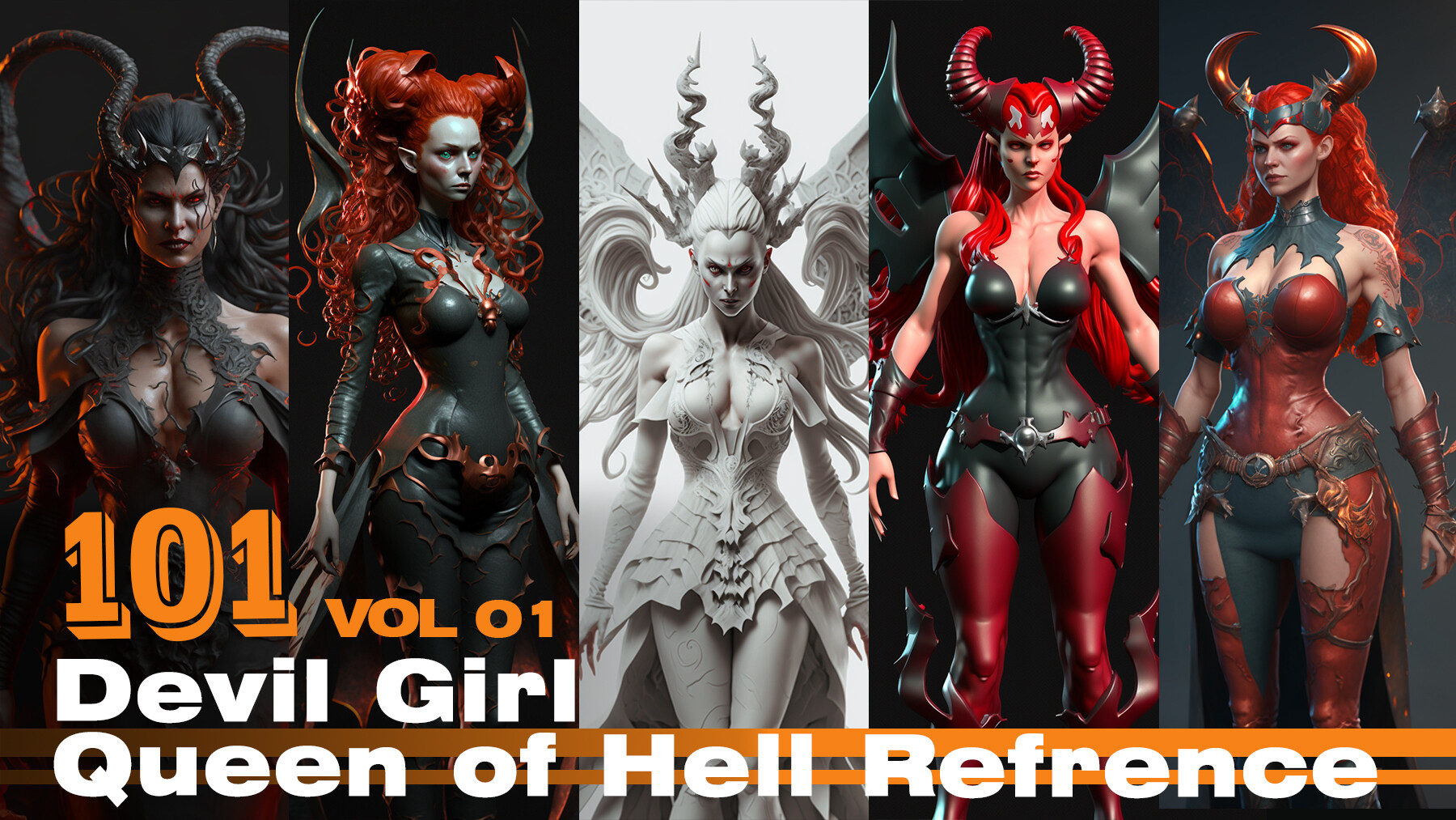 ArtStation - Devil Girl V1 | Artworks