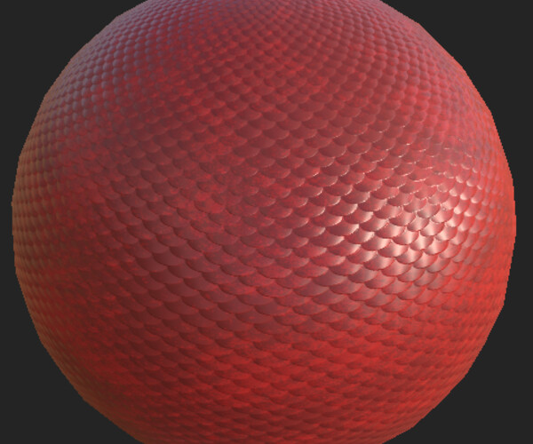 ArtStation - Scales base material for Subtance painter. | Resources