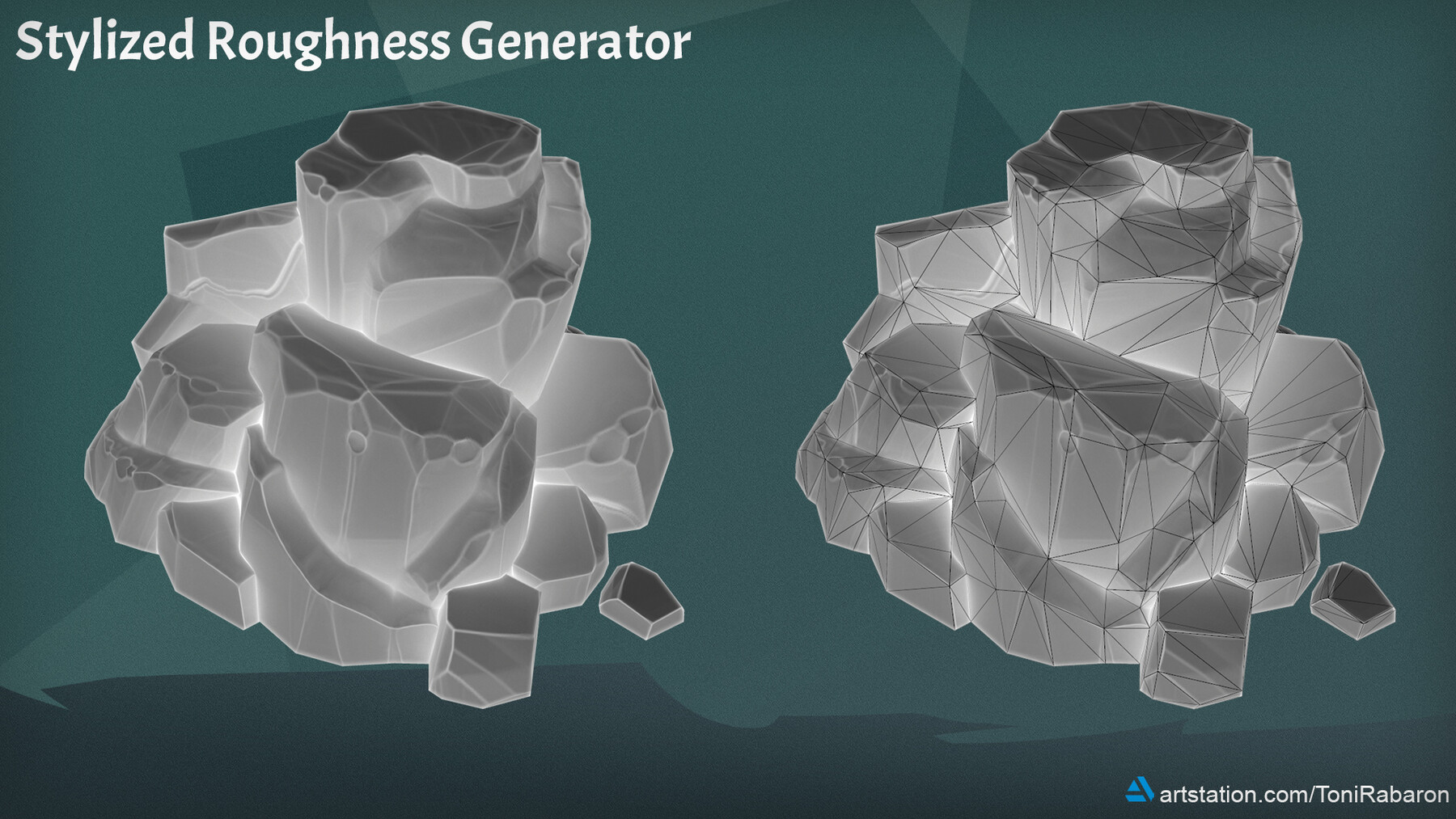 ArtStation - Stylized Roughness Generator for Substance Painter | Resources
