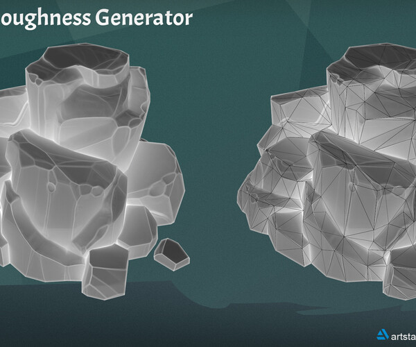 ArtStation - Stylized Roughness Generator for Substance Painter | Resources