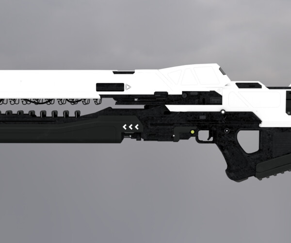 ArtStation - Railgun | Game Assets