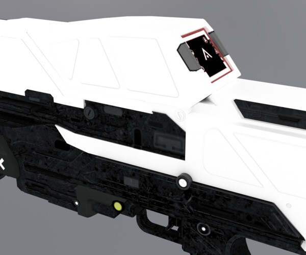 ArtStation - Railgun | Game Assets