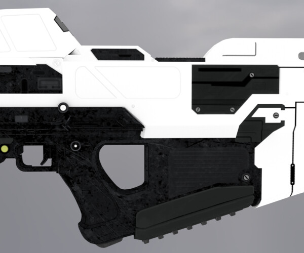 ArtStation - Railgun | Game Assets