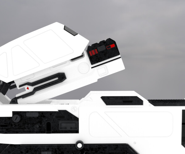 ArtStation - Railgun | Game Assets