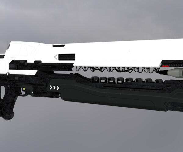 ArtStation - Railgun | Game Assets