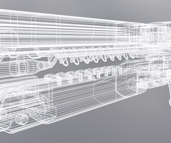 ArtStation - Railgun | Game Assets