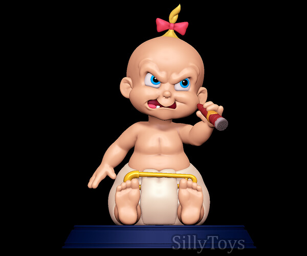 ArtStation - Baby Herman - Who Framed Roger Rabbit 3D print model ...