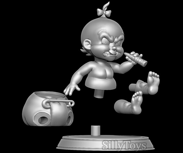 ArtStation - Baby Herman - Who Framed Roger Rabbit 3D print model ...
