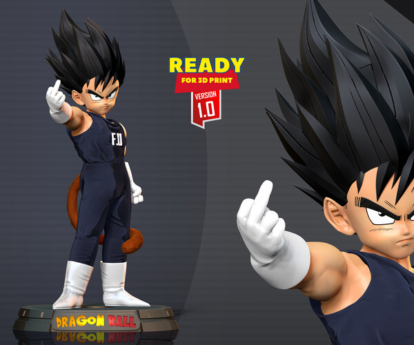 ArtStation - Little Prince Vegeta | Resources